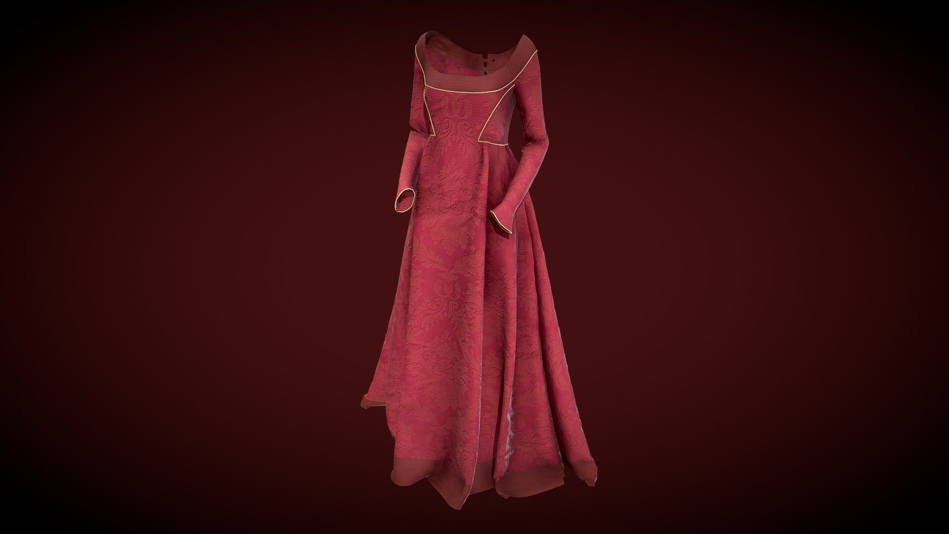 Upper gown #1 - Download Free 3D model by Mariia Moskvina (@mariia89 ...