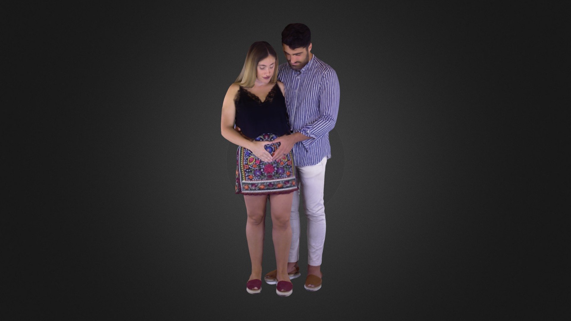 Ana Vives Poveda (color) - 3D model by EstudioVoxel [ec74b4f] - Sketchfab