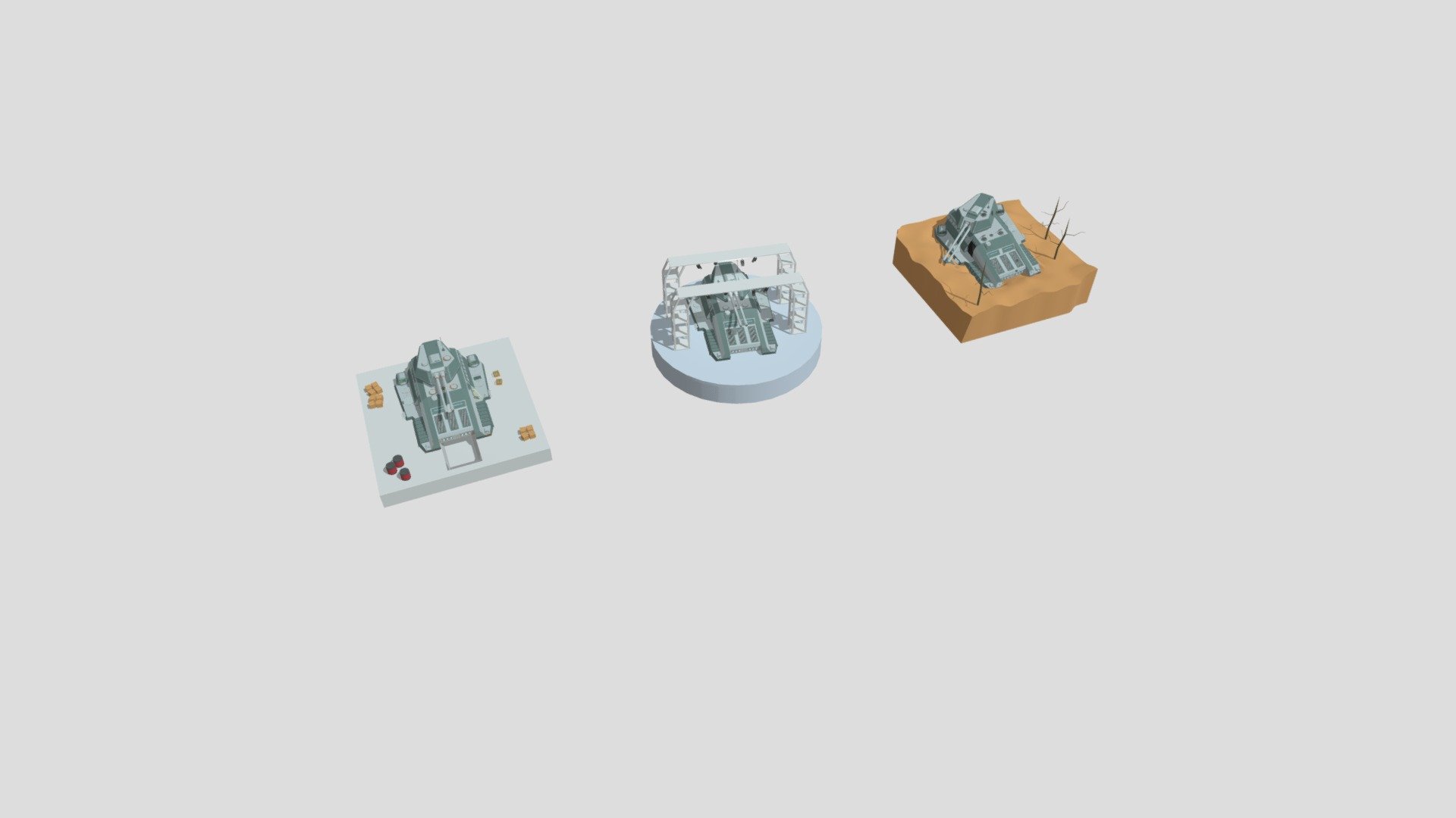 Grav-tank. - Download Free 3D model by ArgenBarks [ec75c27] - Sketchfab