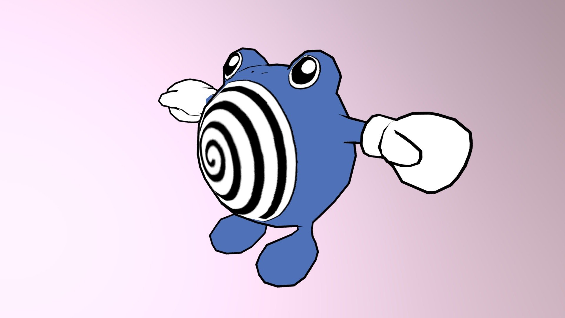 Poliwhirl - 3D model by DiMND (@yahalom) [ec766f8] - Sketchfab