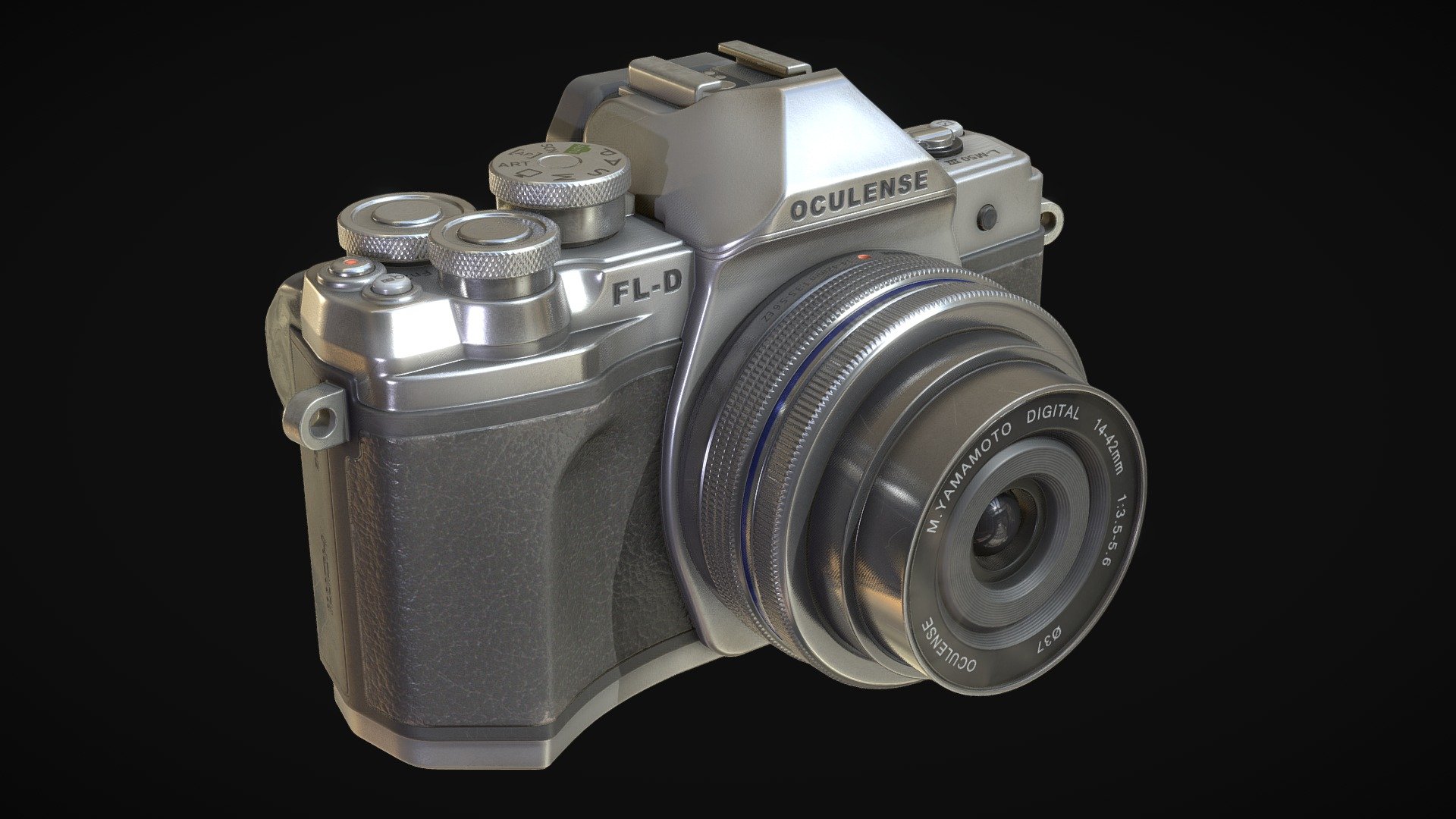 Camera (Olympus) Game Model - 3D model by CG Enjoyer (@CGEnjoyer ...