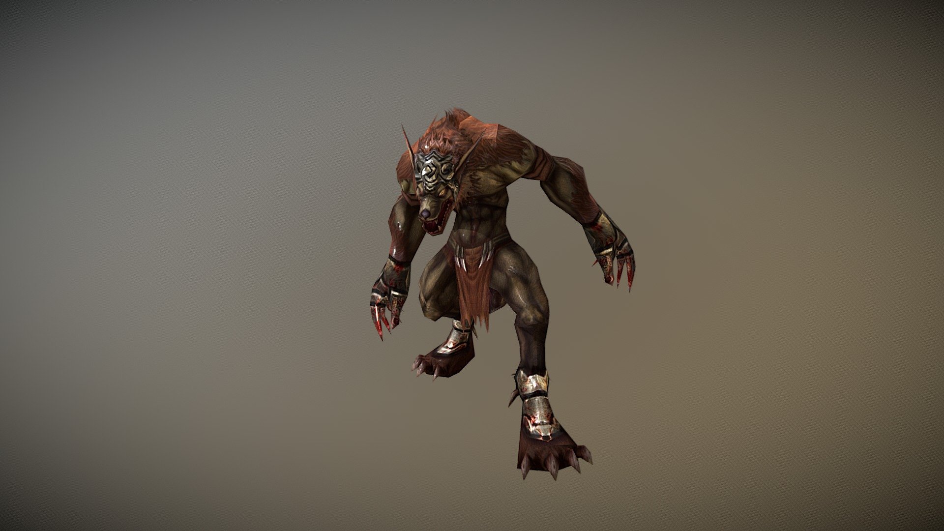 Werewolf - Buy Royalty Free 3D model by Dexsoft Games (@dexsoft-games ...