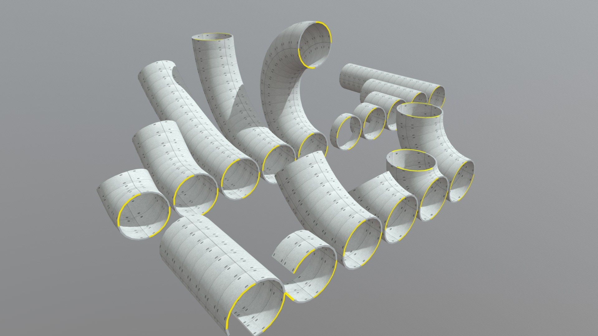 Pipes - 3D model by UzairMahmood [ec7a9c2] - Sketchfab