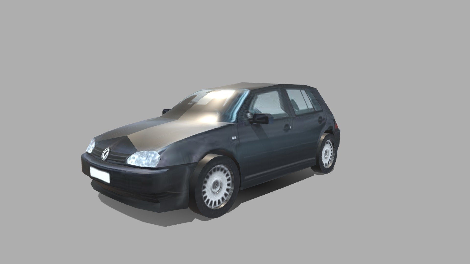 1998 Volkswagen Golf Mk4 - Download Free 3D model by ImperialBlue ...
