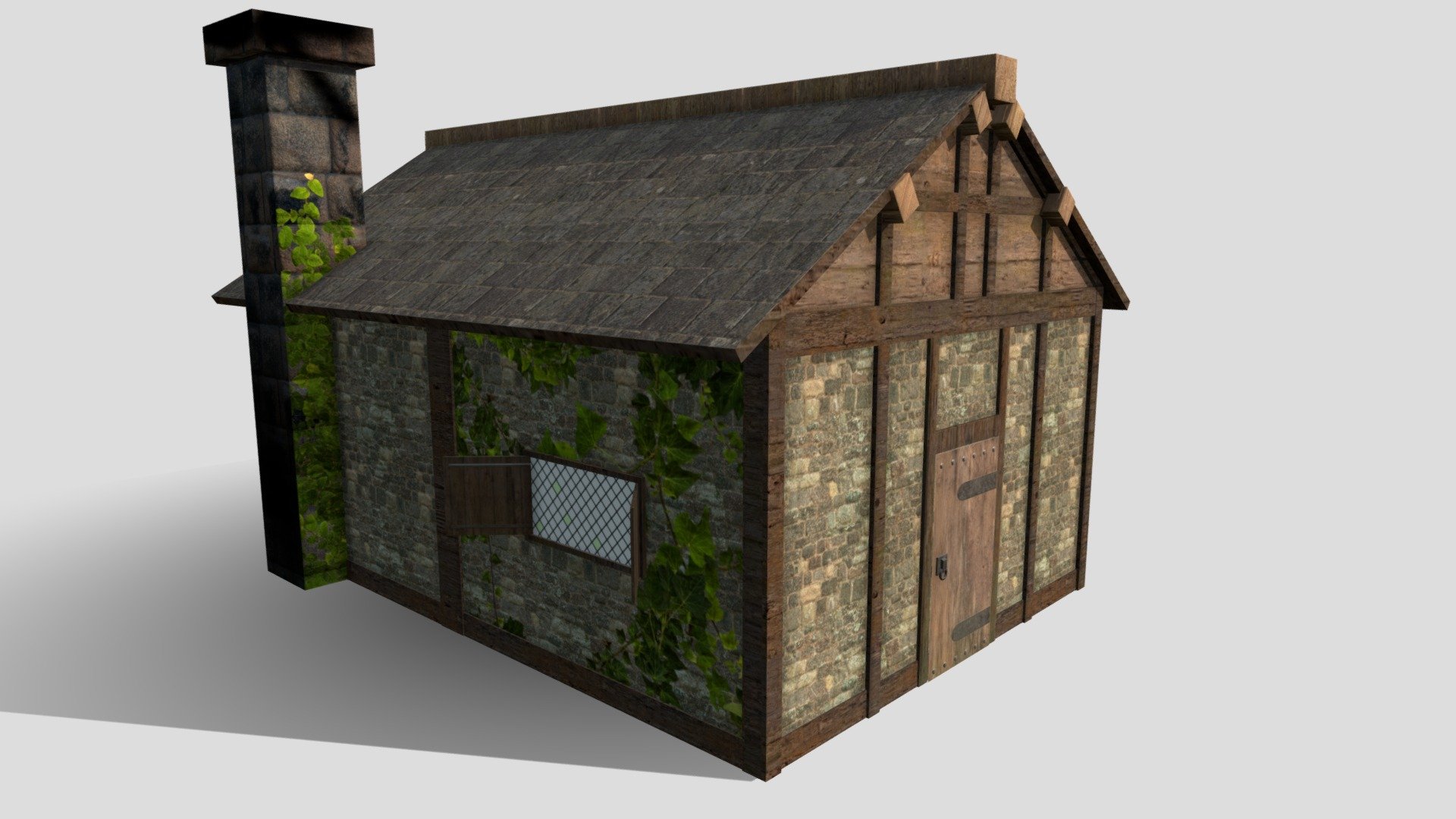Small Medieval House - Buy Royalty Free 3D model by Komsur [ec7b8a2 ...