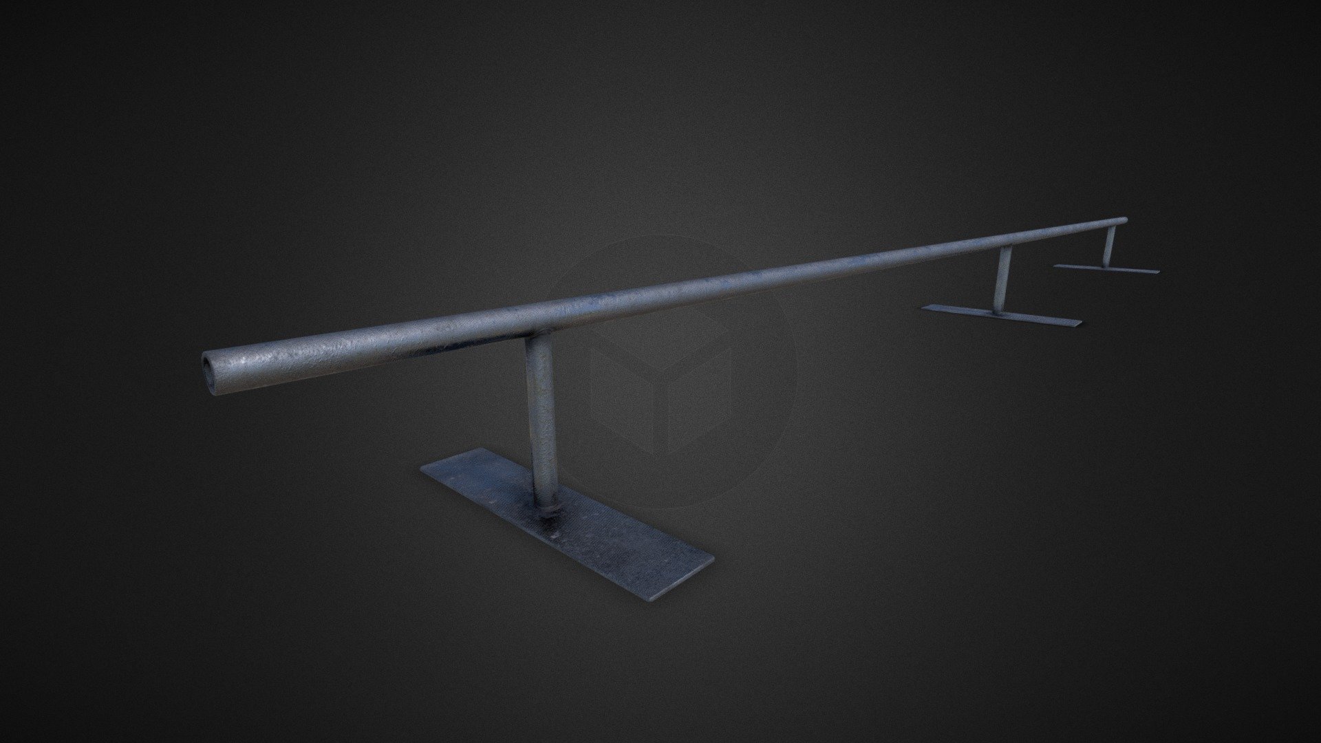 Low Rail | Game Ready | 4K - Download Free 3D model by bralunit (@bral ...