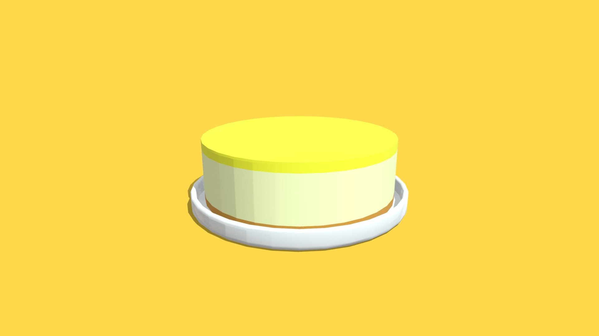 Lemon Cheesecake - Download Free 3D model by GeniusPilot2016 [ec7c80c ...