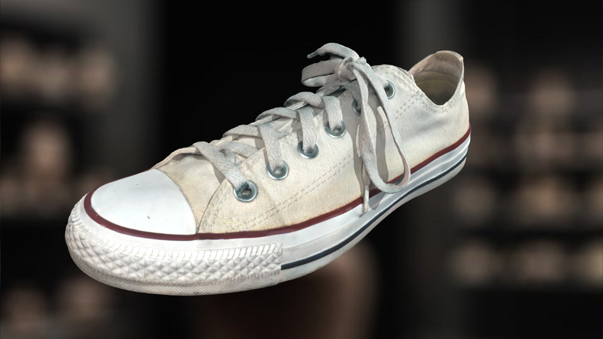Old Converse All Star sneaker - 3D model by Kai Christmann (@kai_am ...