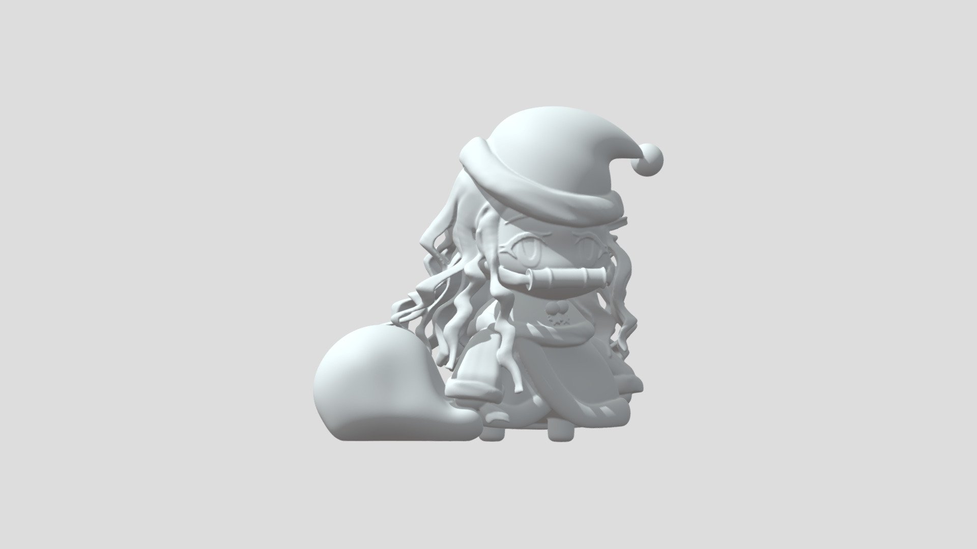 Nezuko navidad Padoru - 3D model by Lentaoshaman (@k469143) [ec7fb0e ...