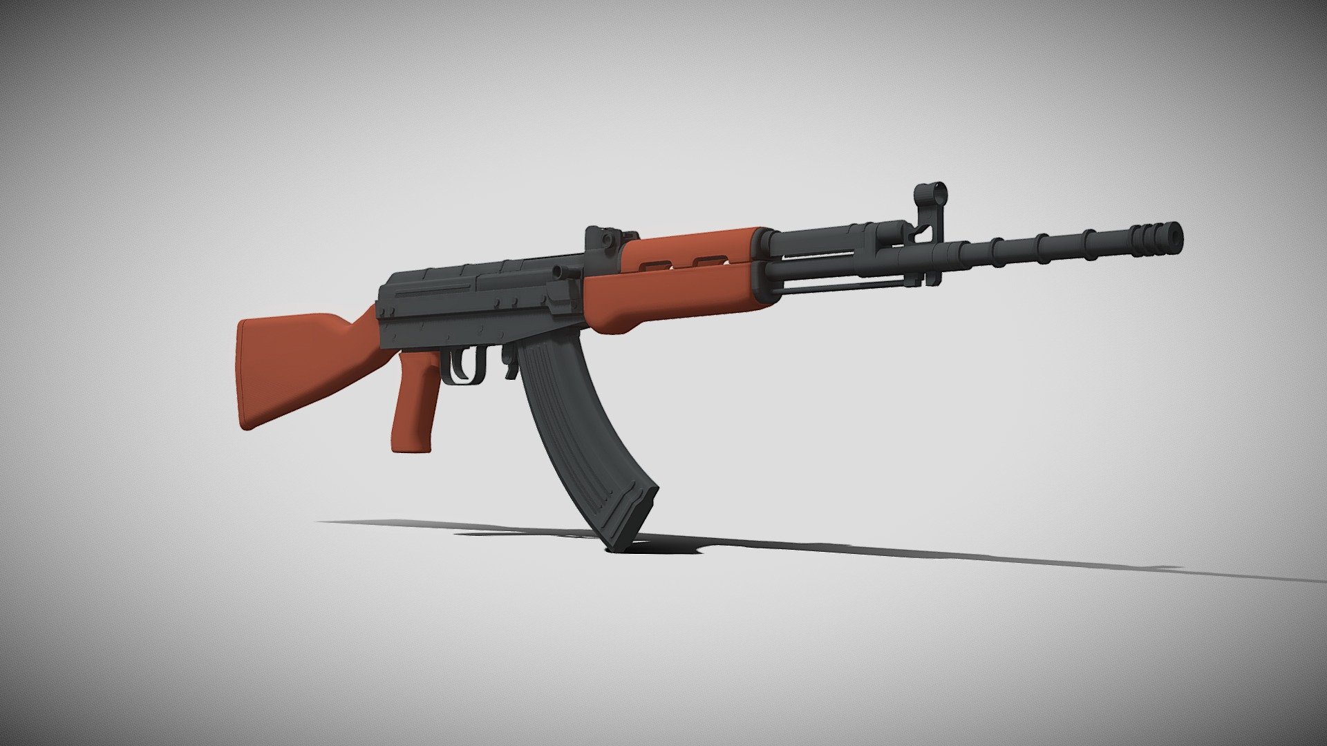 Type 81 auto rifle WIP - Download Free 3D model by EXcalibur117 ...