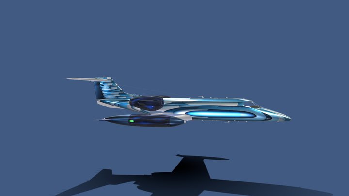 Private-jet 3D models - Sketchfab