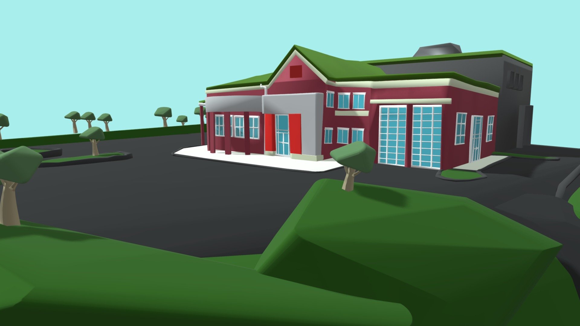 Car Dealership - 3D model by MotionReel (@andrebruni) [ec83d9b] - Sketchfab