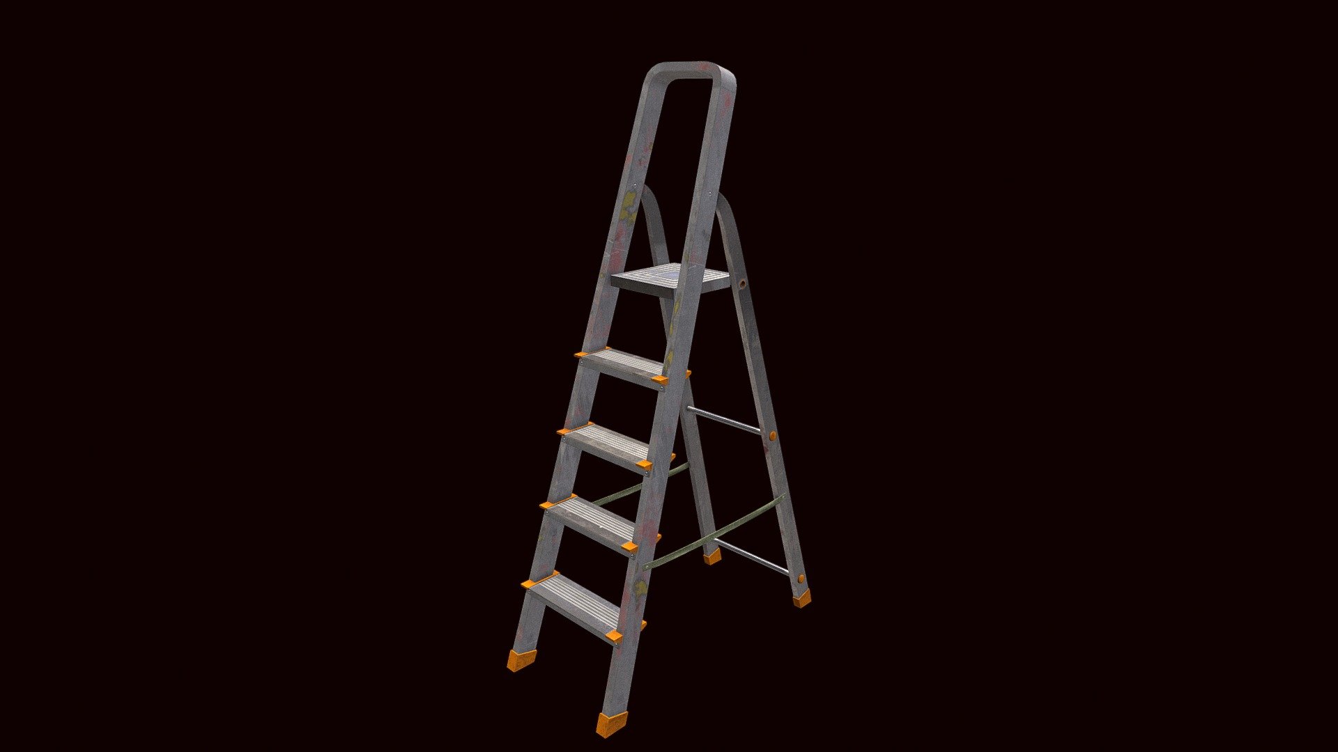Step Ladder - 3D model by svein_rop_z [ec8419b] - Sketchfab