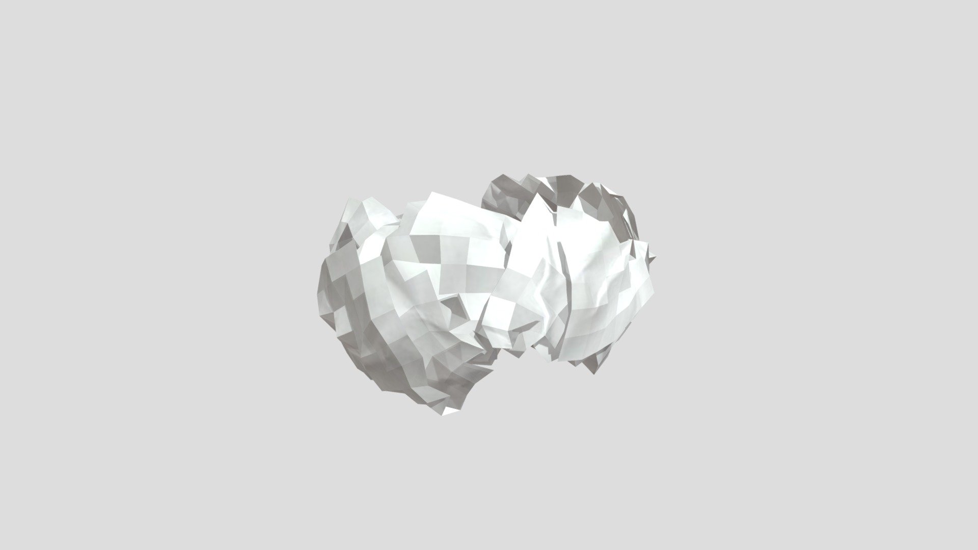 Crumble Paper (2) - 3D model by MixORG [ec86288] - Sketchfab