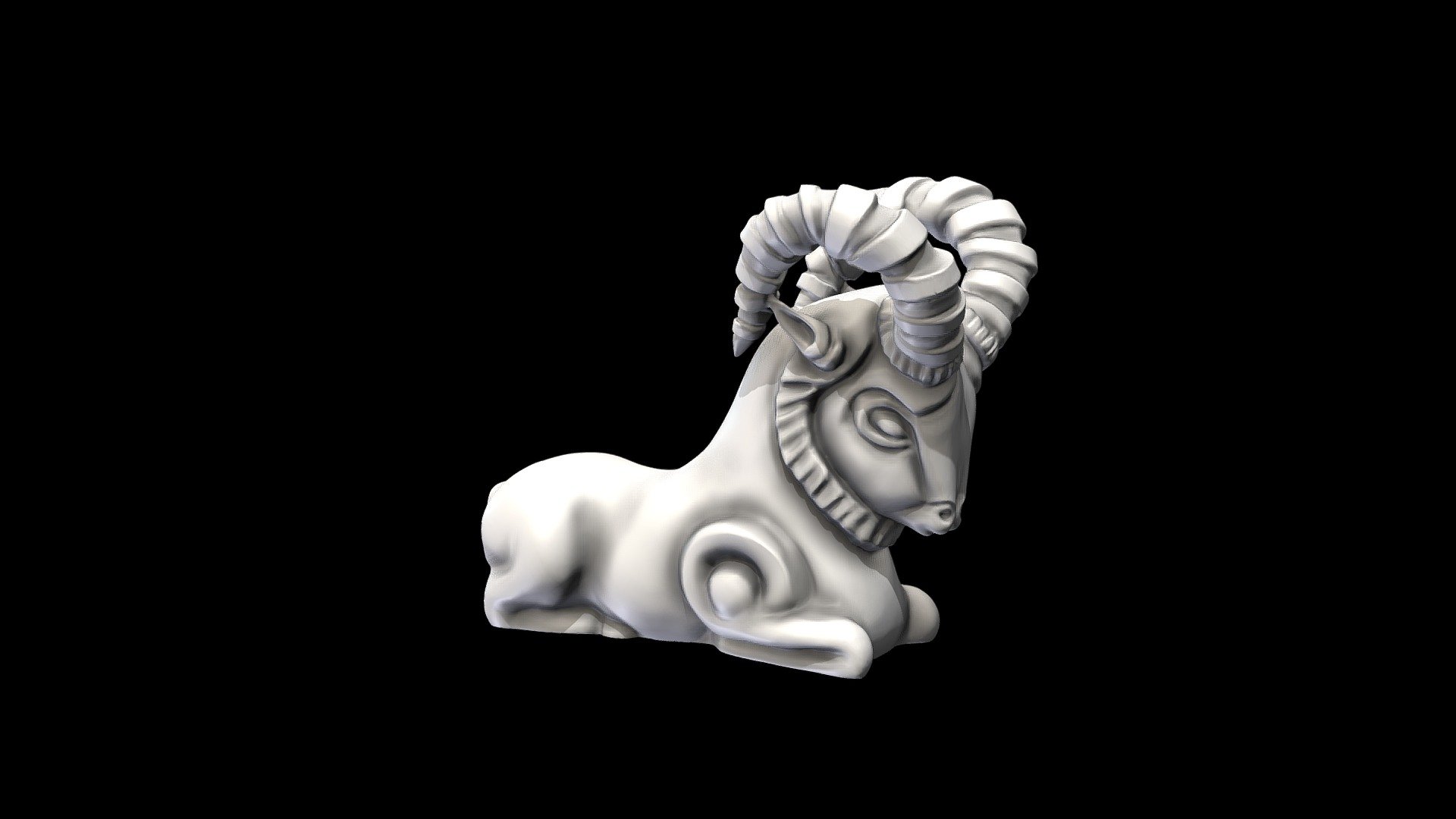 Ancient Goat 3d printable - Buy Royalty Free 3D model by Nima ...