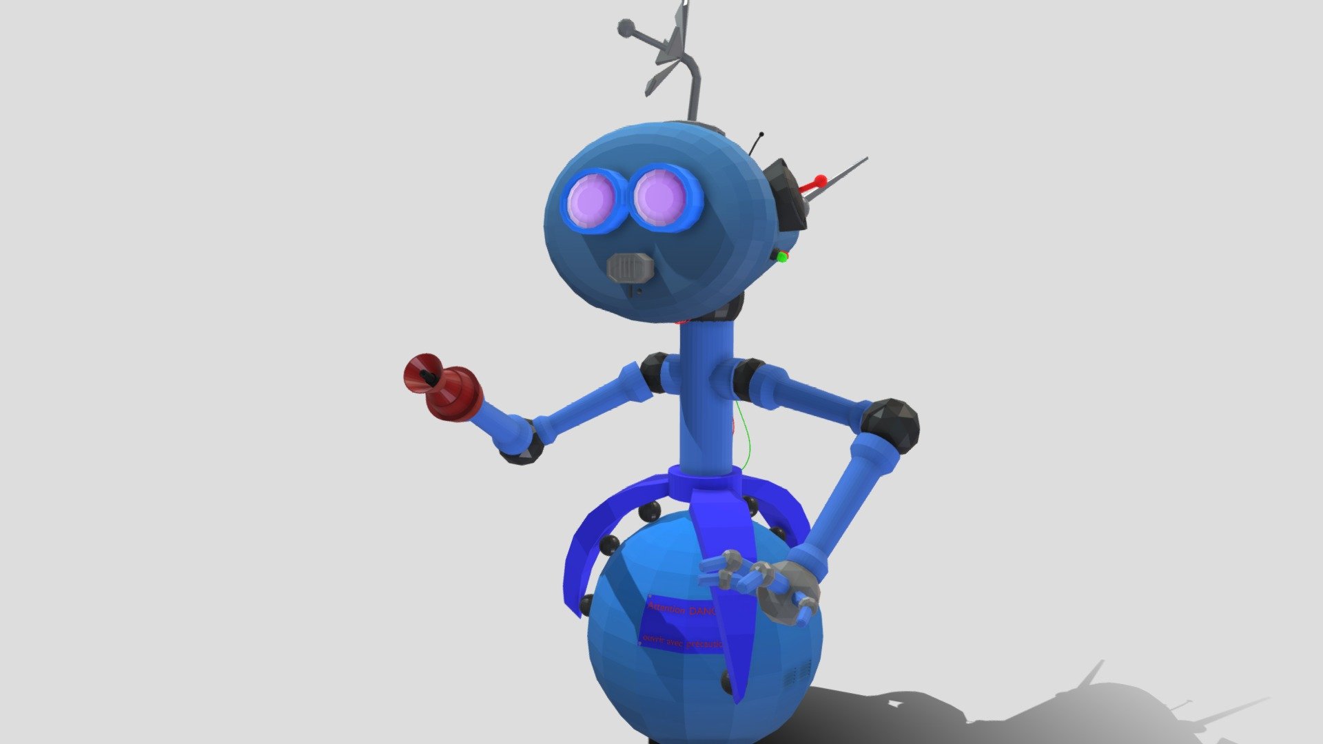 Robdroide - Download Free 3D model by DrakeLEDRAGON [ec87d04] - Sketchfab