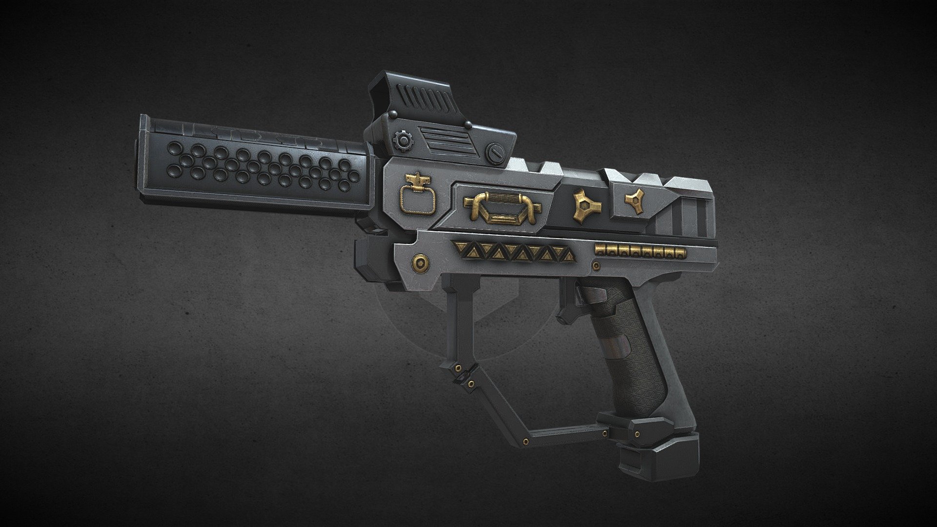 CO-45 BGR Pistol - 3D model by PFM 3D (@phoenixflamemodels) [ec8a9c9 ...