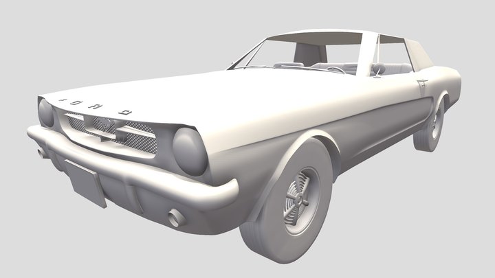 Ford-mustang 3D models - Sketchfab