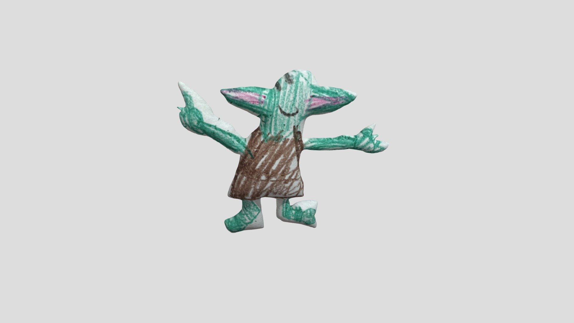 yoda - 3D model by Nick Flatt (@nickflatt) [ec8d17f] - Sketchfab