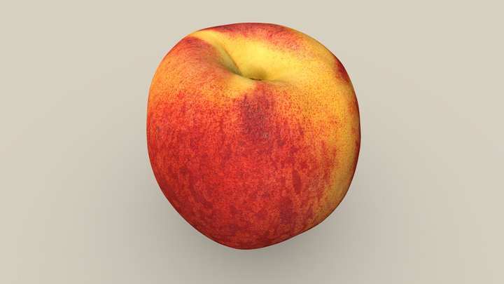 Peach 3D models - Sketchfab