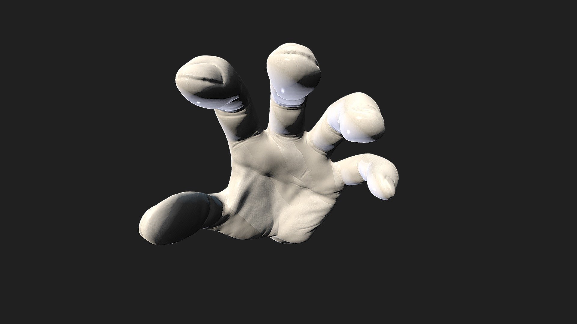 Scary Hand - 3D model by 3dskaparna (@3dskaparna_model) [ec8ecca ...