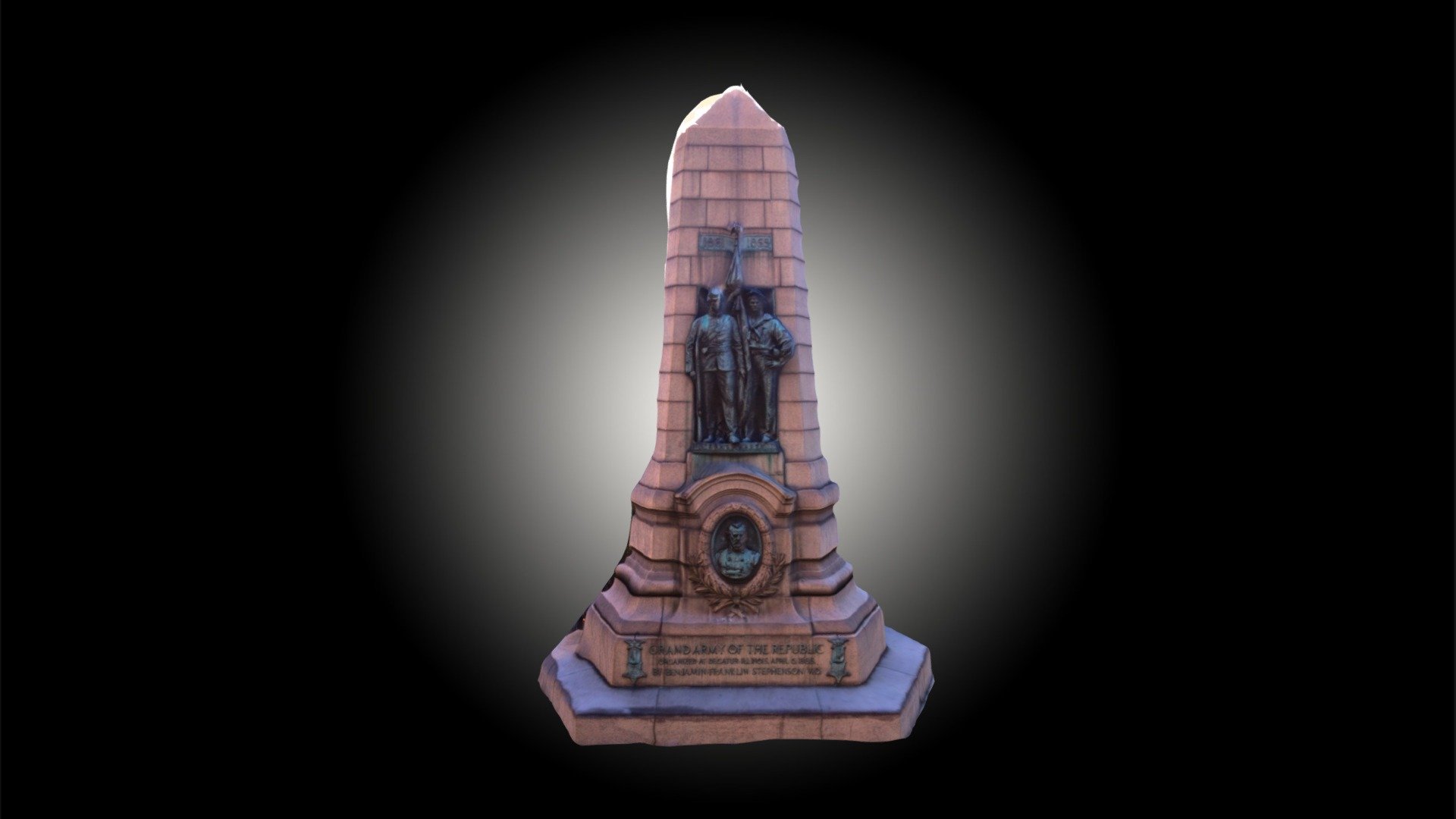 Benjamin F Stephenson - Download Free 3D model by statuevision [ec8f7d6 ...