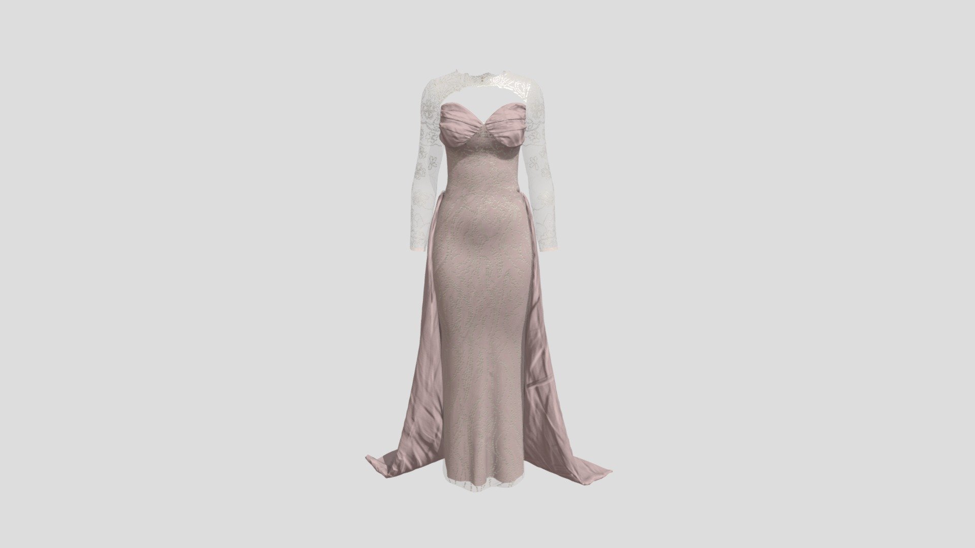 Number05_ Dress_M03_4K - Download Free 3D model by 3DwearStudio ...