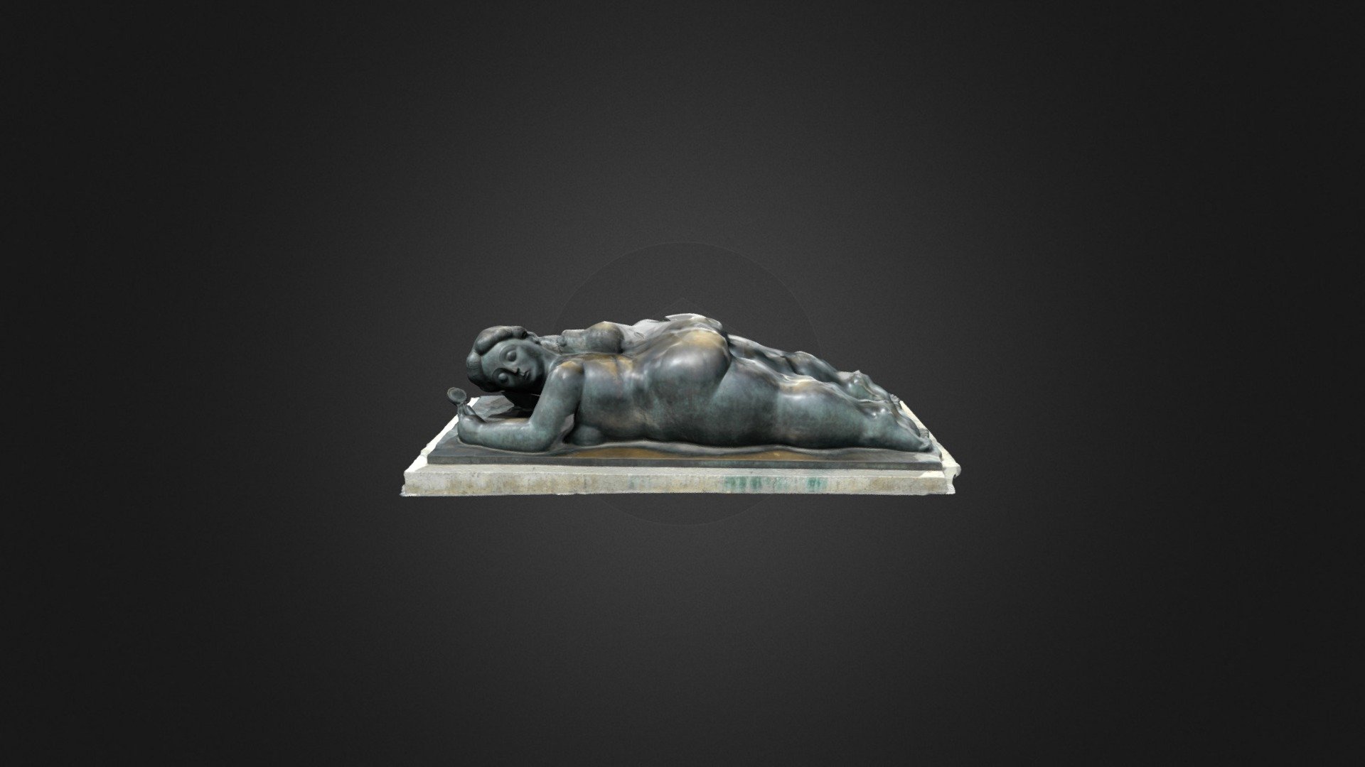Fernando Botero, La Mujer con espejo - 3D model by miguel_luis (@3dapps ...