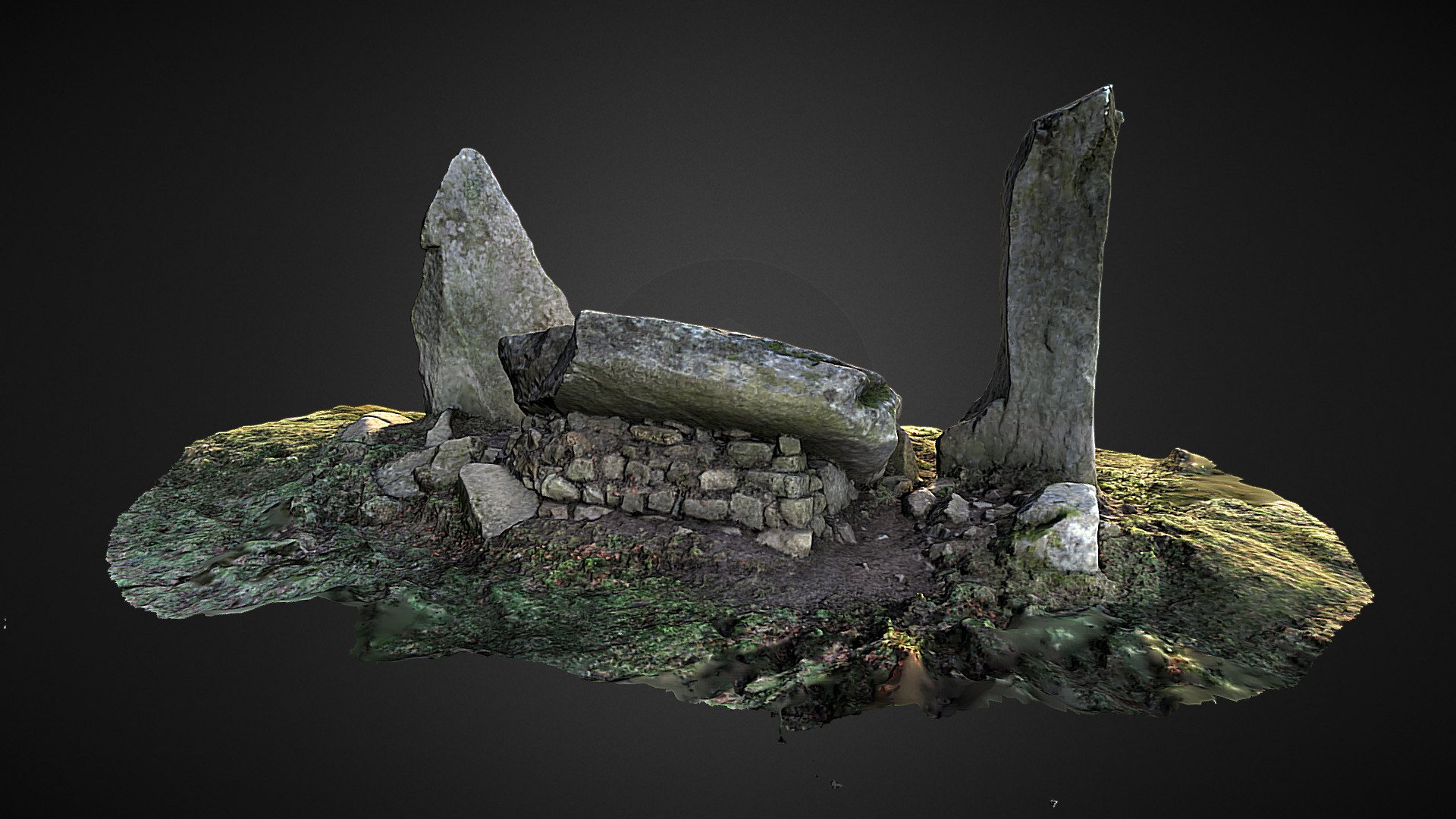 Tyrebagger, Dyce, Recumbent Stone Circle - Download Free 3D model by ...