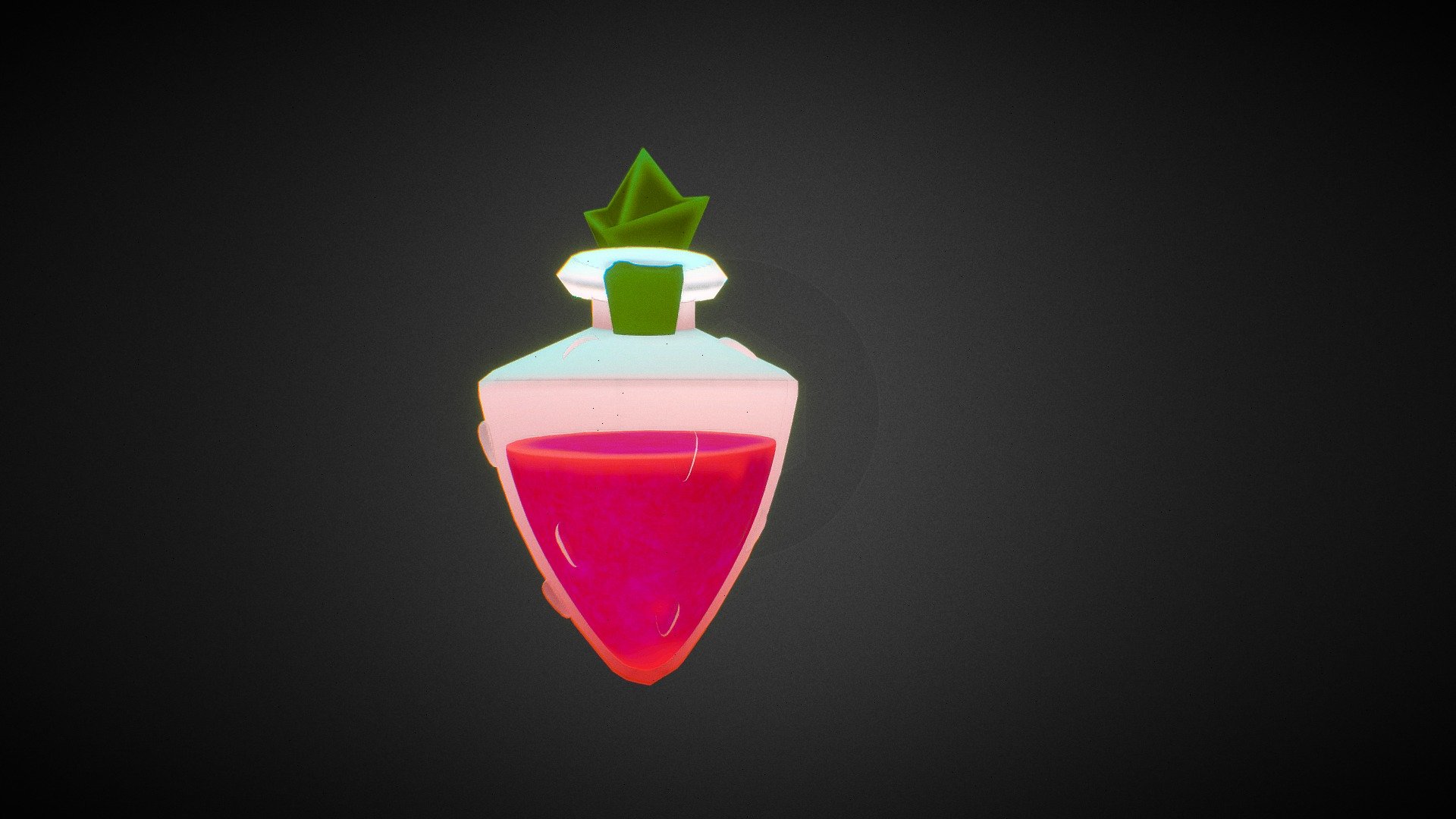 strawberry_potion - 3D model by Patricia (@patriciamangahas08) [ec916fa ...