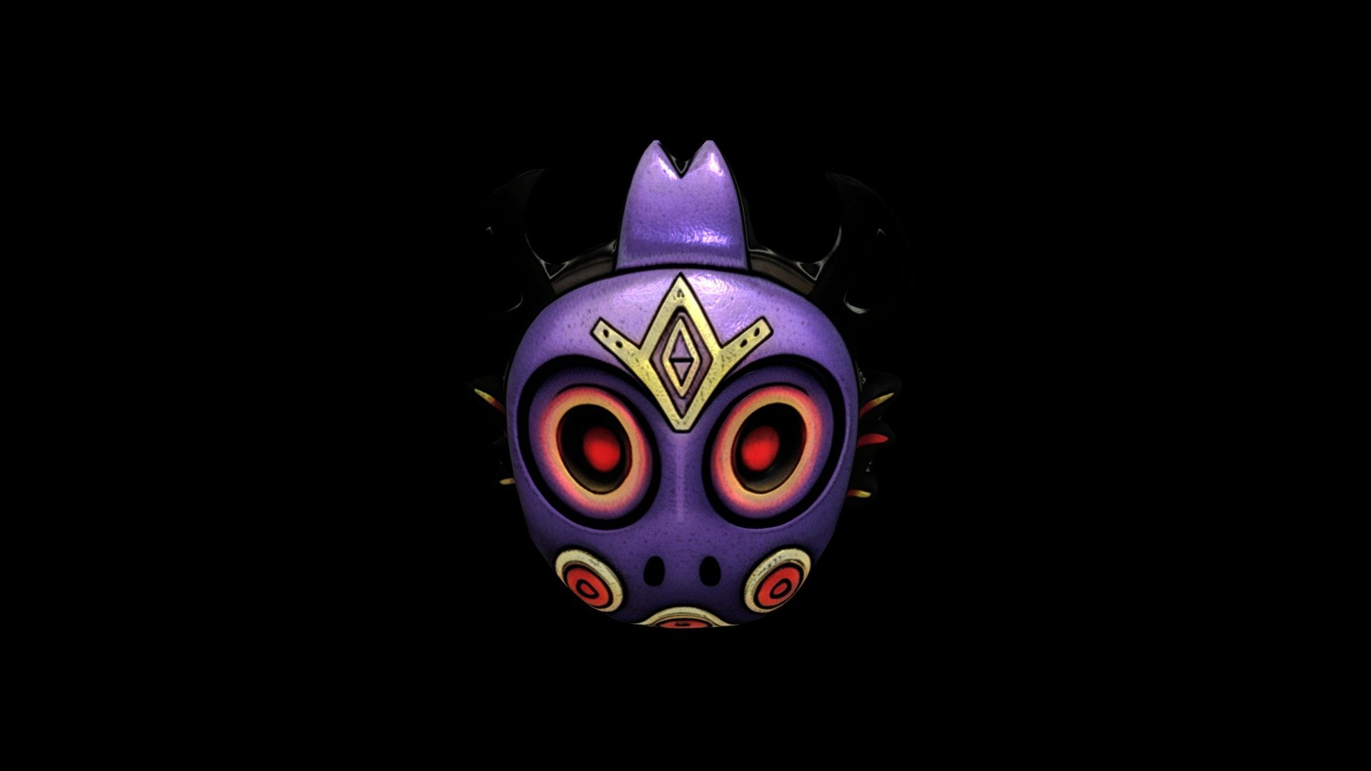 Happy Mask 455 - Download Free 3D model by klrxyz [ec92e30] - Sketchfab