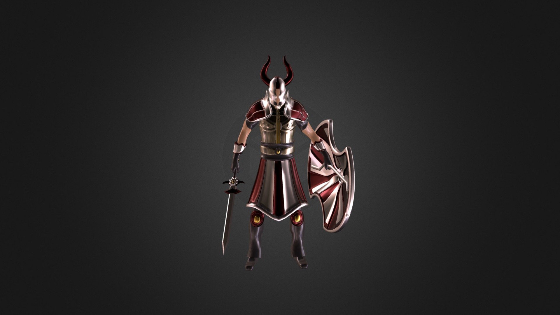 Vintage Knight - 3D model by amirsoliman [ec932e9] - Sketchfab