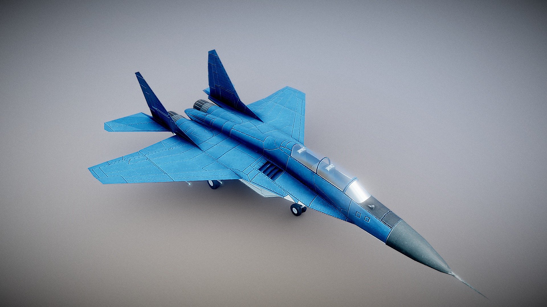 MiG 29KUB - 3D model by Usman Zia (@Uxxman) [ec94324] - Sketchfab