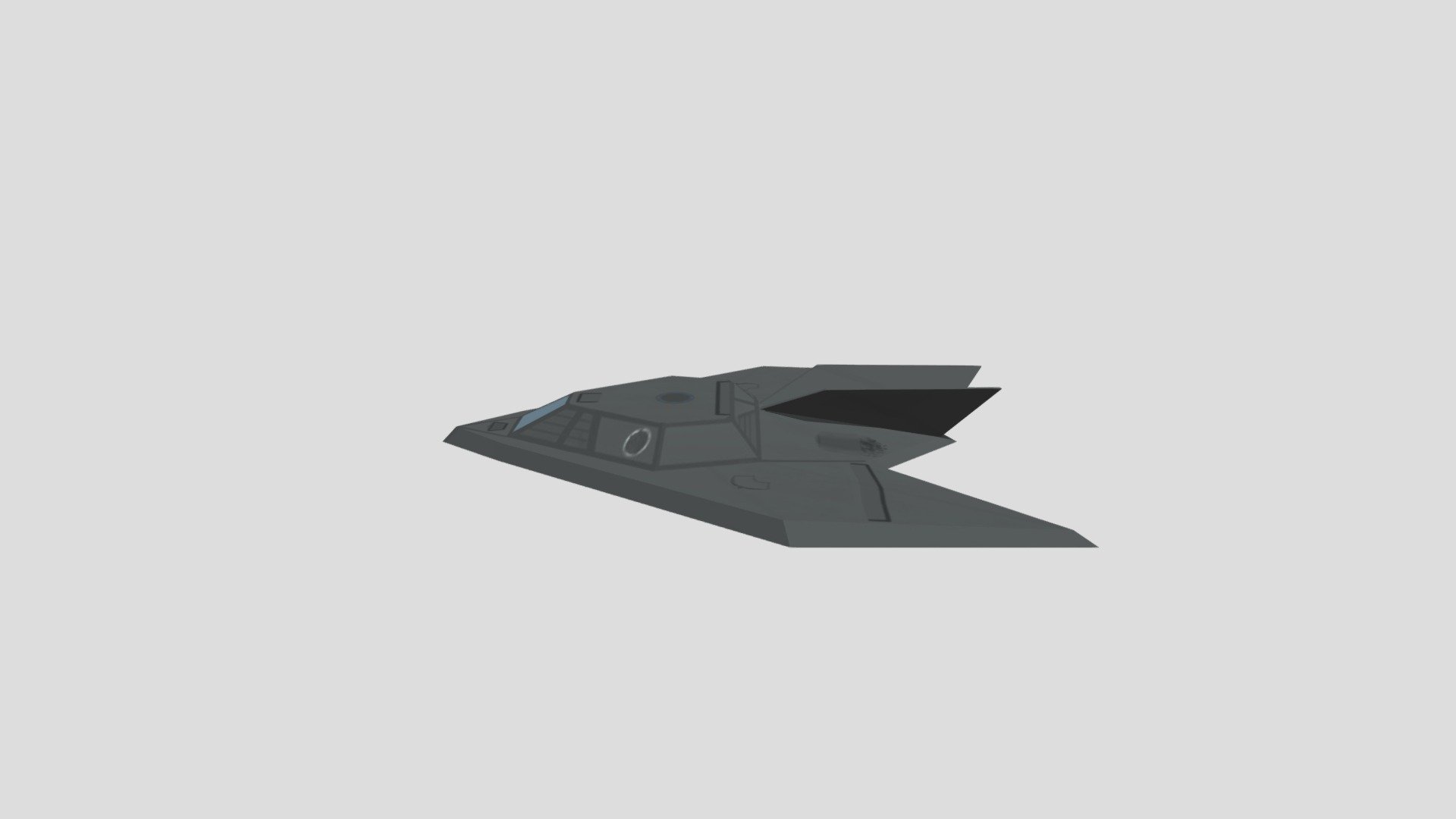StealthBomber - 3D model by Jaimy van den Berg (@Zonkednl) [ec94c52 ...