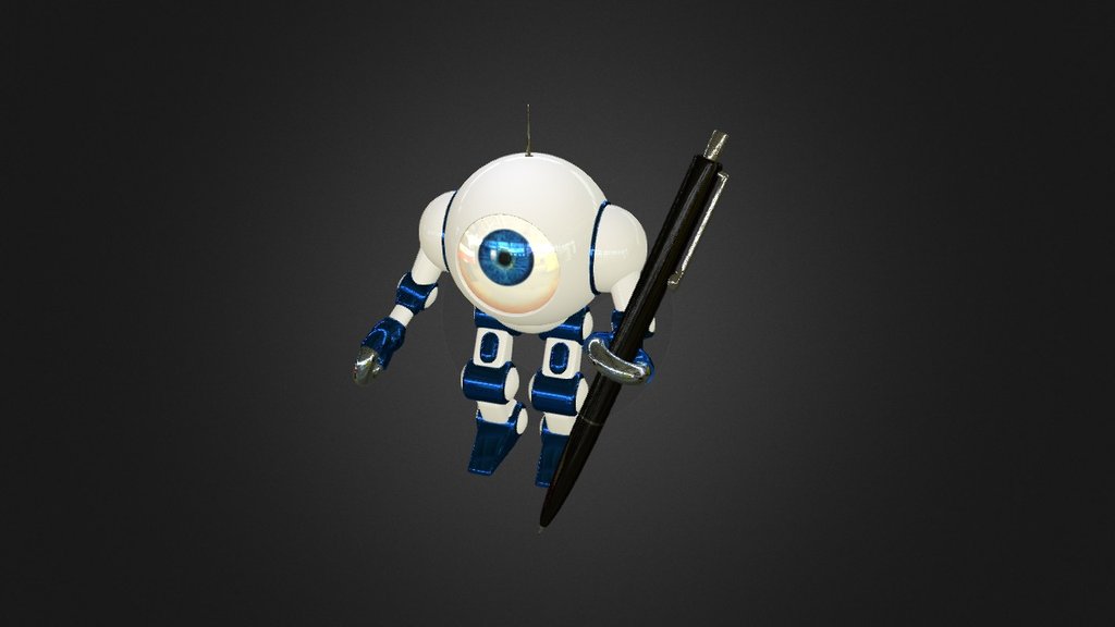 Robo - 3D model by Sandriester [ec96826] - Sketchfab