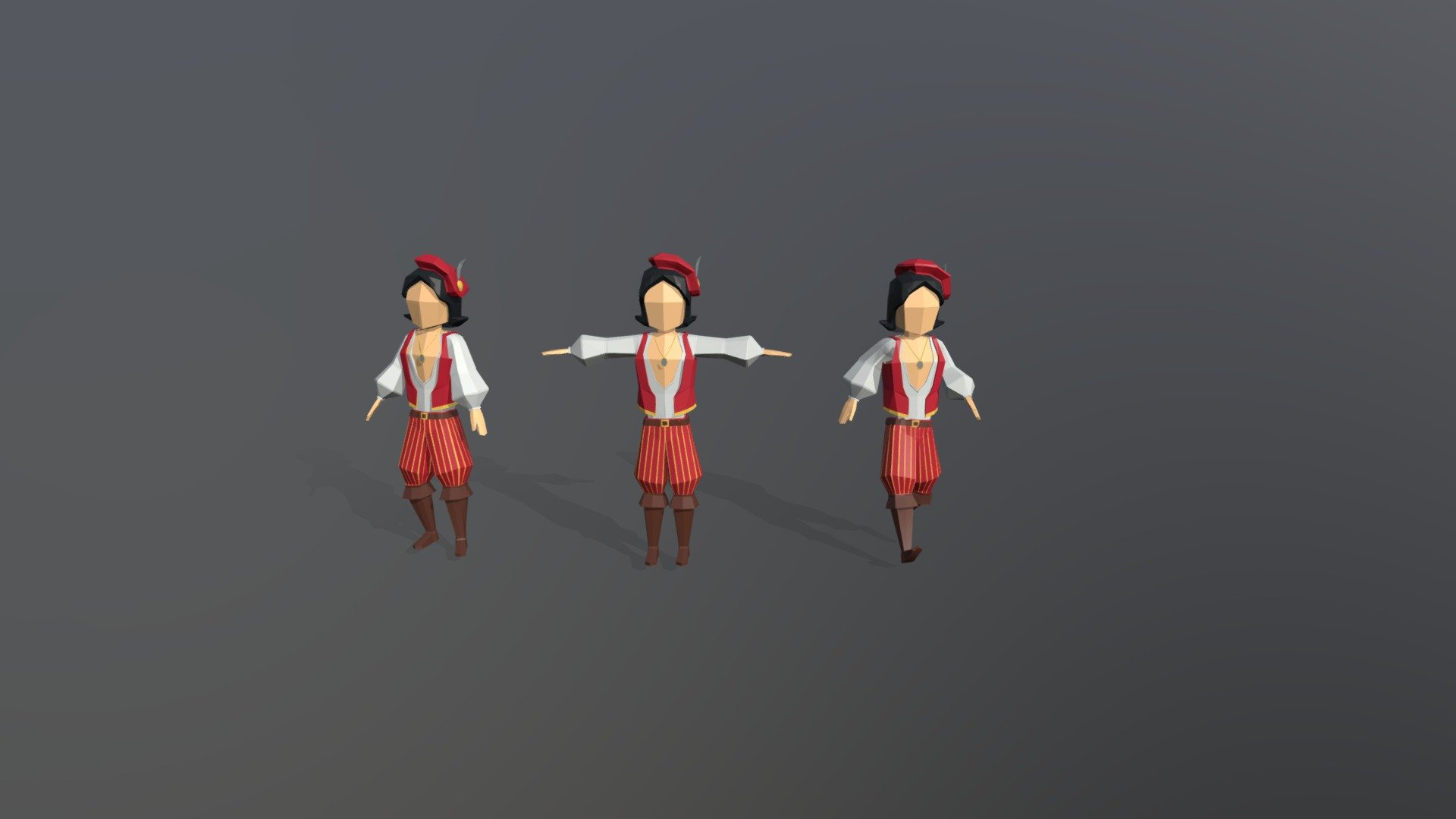 Lover Robber - main character animation - 3D model by Eytelis [ec979c1 ...