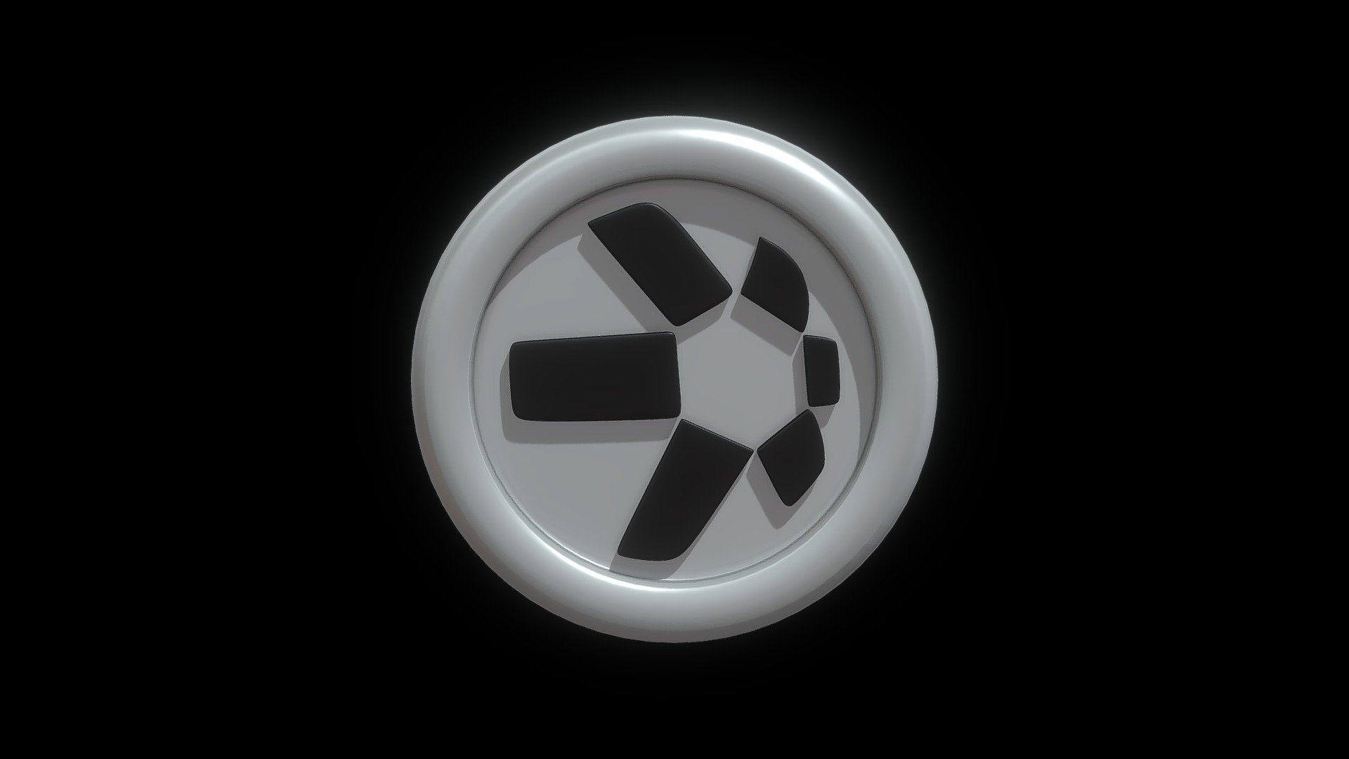 Quant or QNT Crypto Coin with cartoon style - Buy Royalty Free 3D model ...