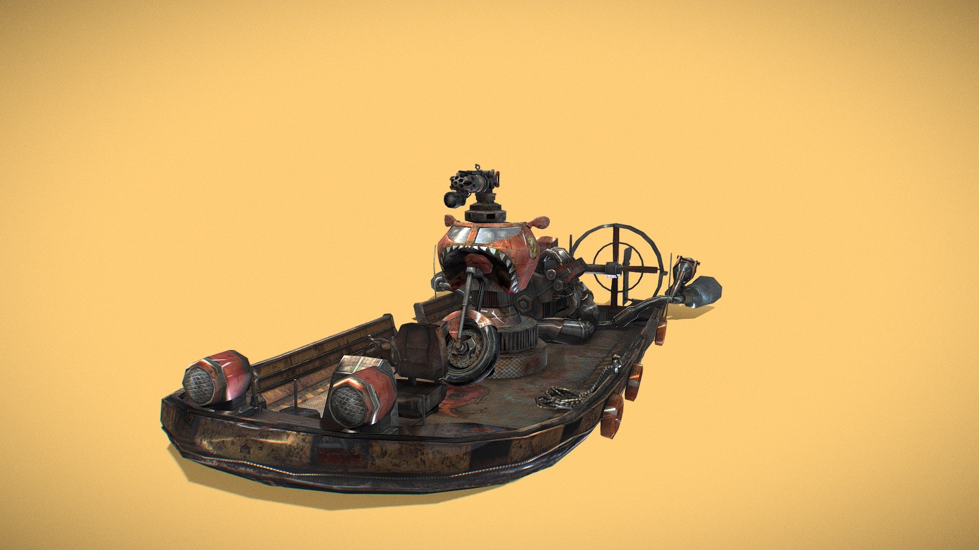 Pigsyboat - Download Free 3D model by dannzjs [ec9925c] - Sketchfab