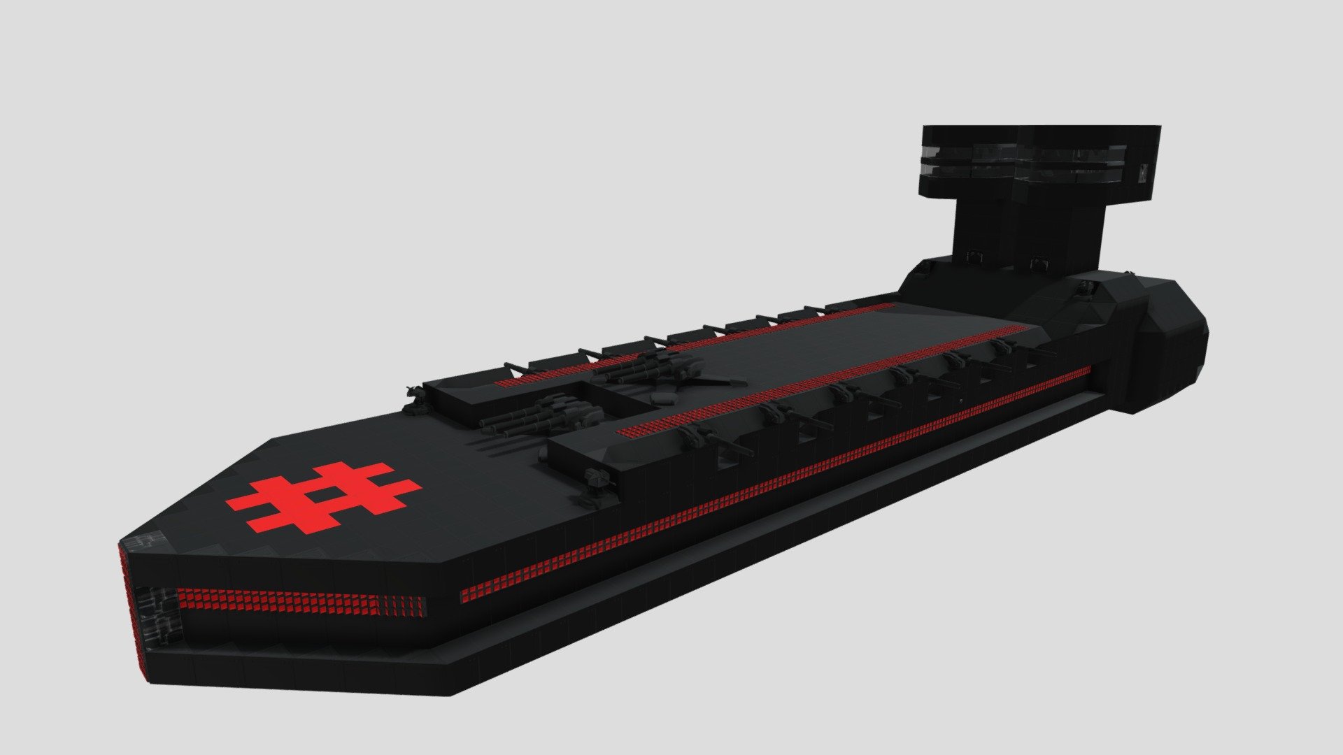 Pristine I-class Frigate - 3D model by debikussyk [ec99e5f] - Sketchfab