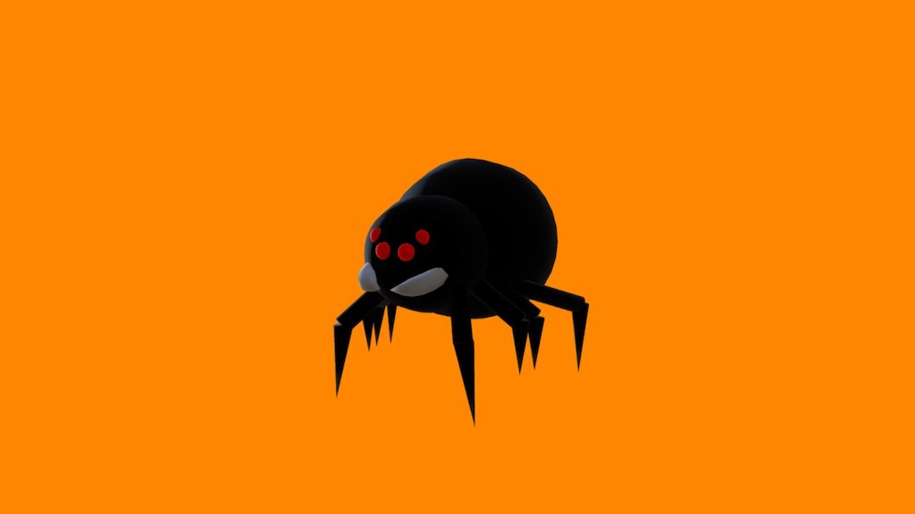 Tiny Baby Spider - 3D model by Hailbot [ec9b25d] - Sketchfab
