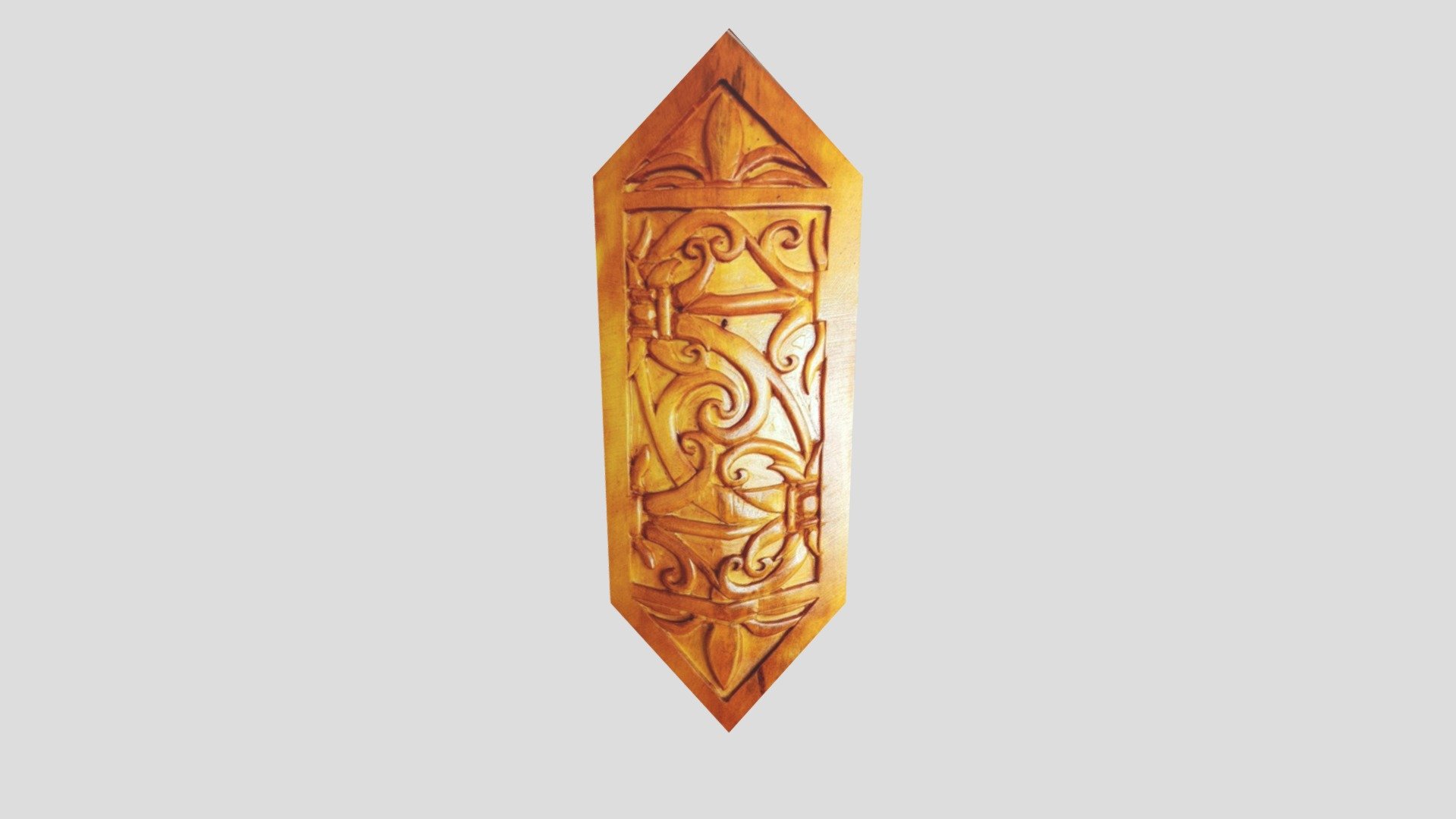 Terabai Kelempit Warrior Shield 03 - Download Free 3D model by ...
