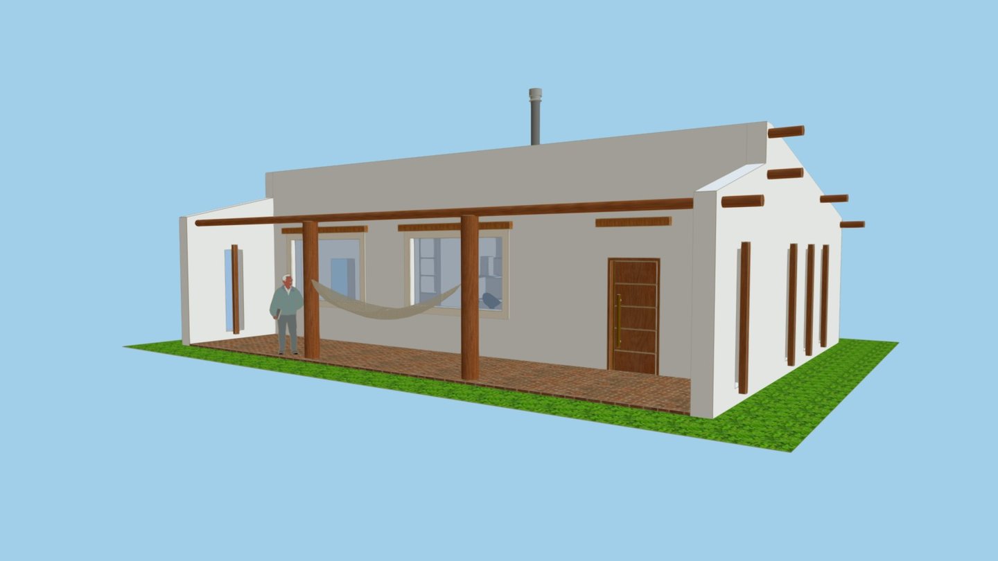 Casa - Sin techo - 3D model by edieveder [ec9c1fa] - Sketchfab