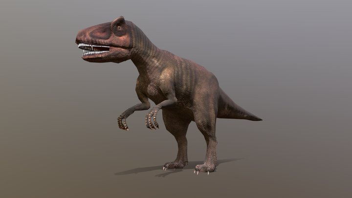 Allosauridae 3D models - Sketchfab