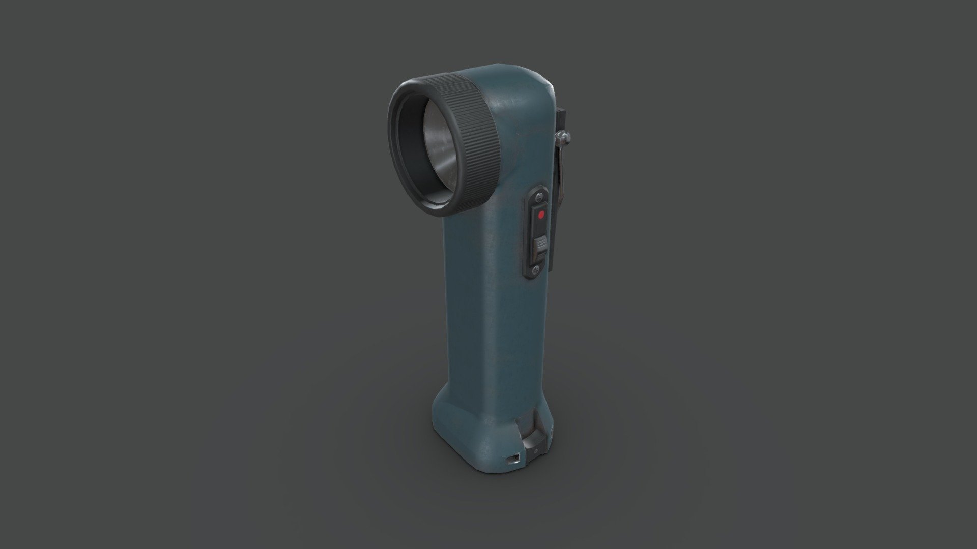 Anglehead Flashlight Low-poly PBR - 3D model by MaX3Dd [ec9e91d ...