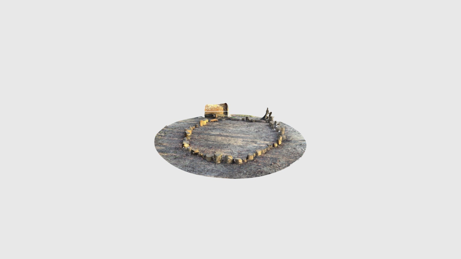 Wood round space - Download Free 3D model by mghil [eca1270] - Sketchfab
