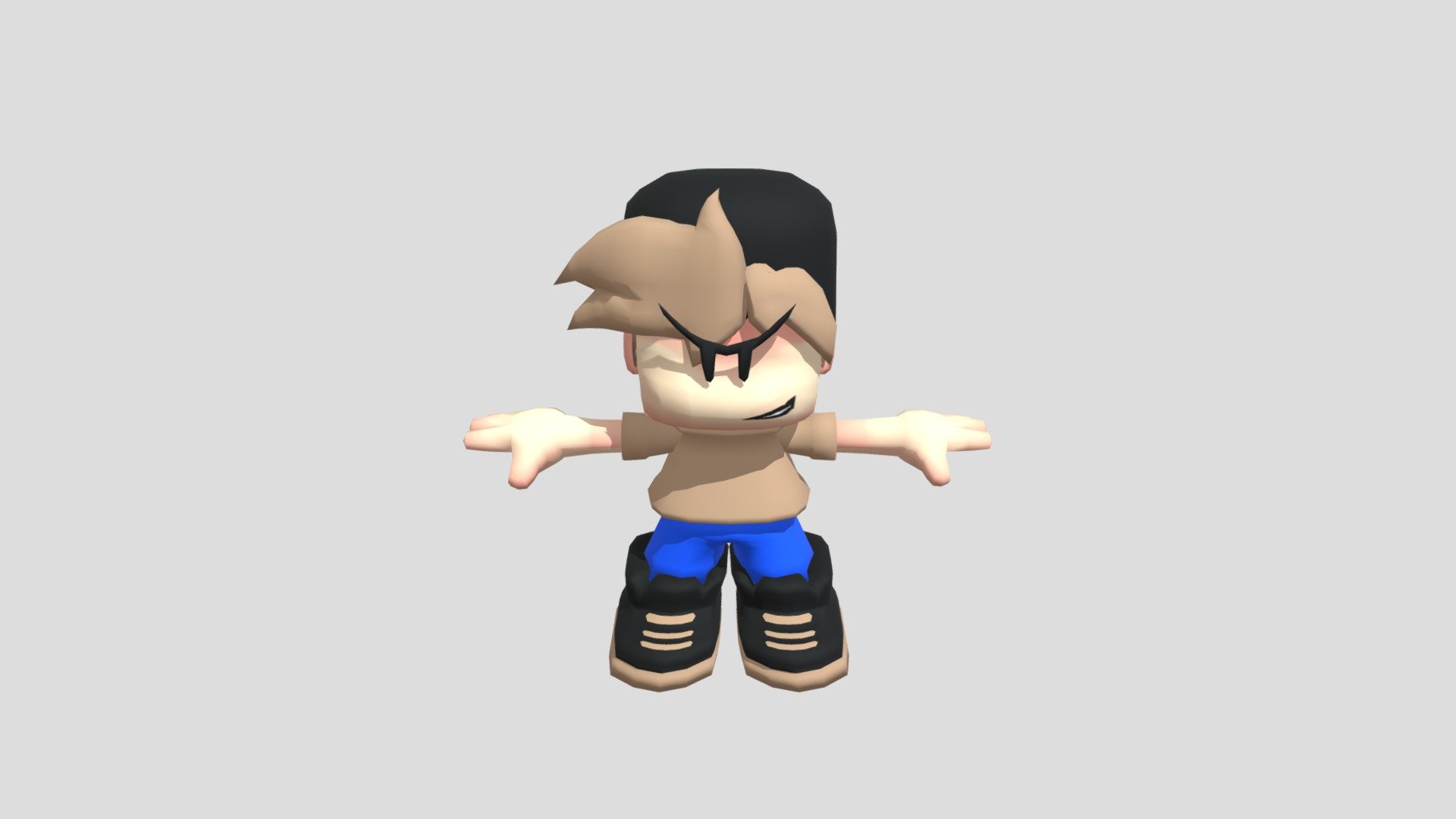 Timmy (my Fnf Oc) Goofy Model Version - 3D model by showbizchannel224 ...