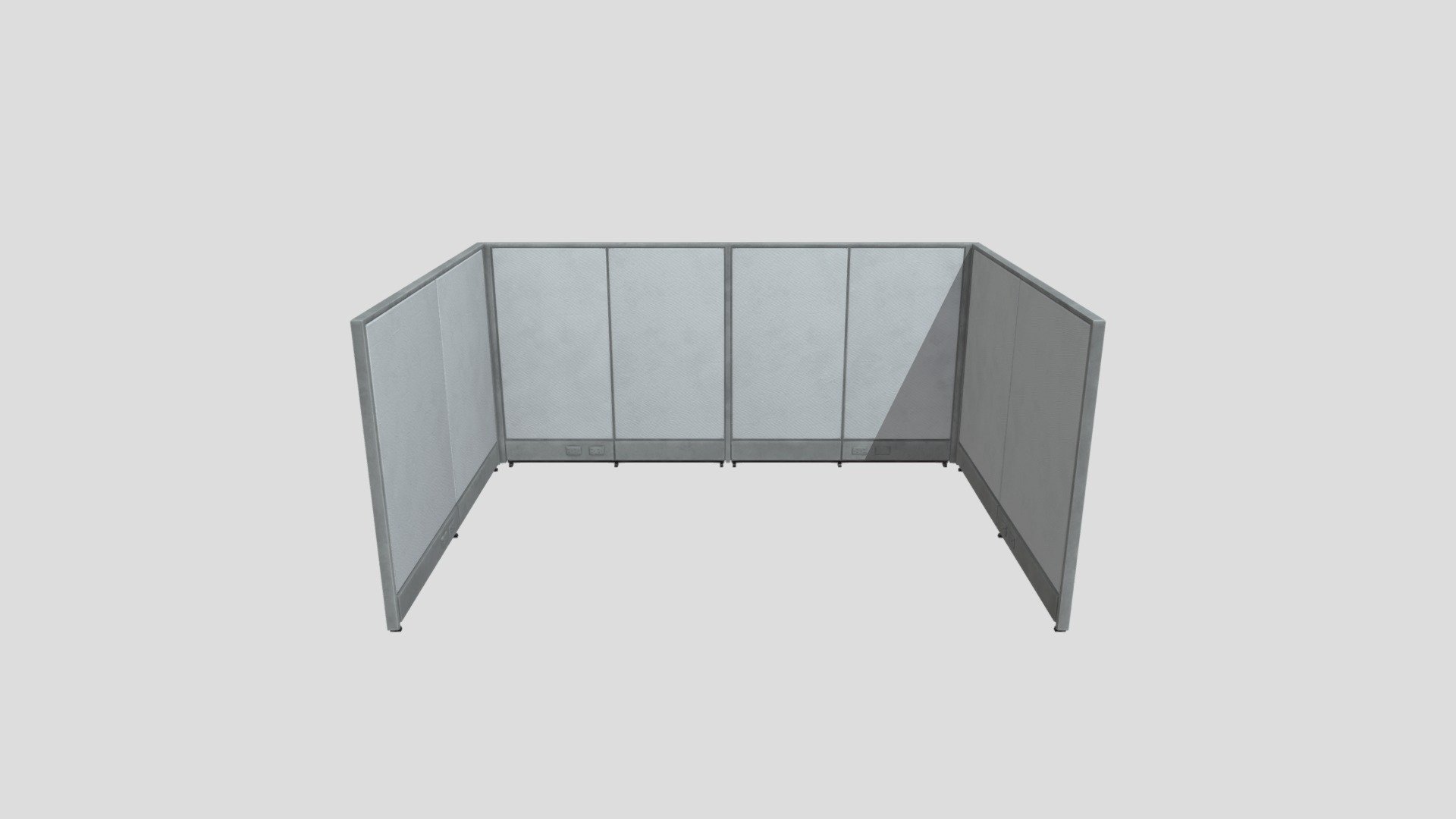 Office Cubicle 4K and 2K Textures - Buy Royalty Free 3D model by ...