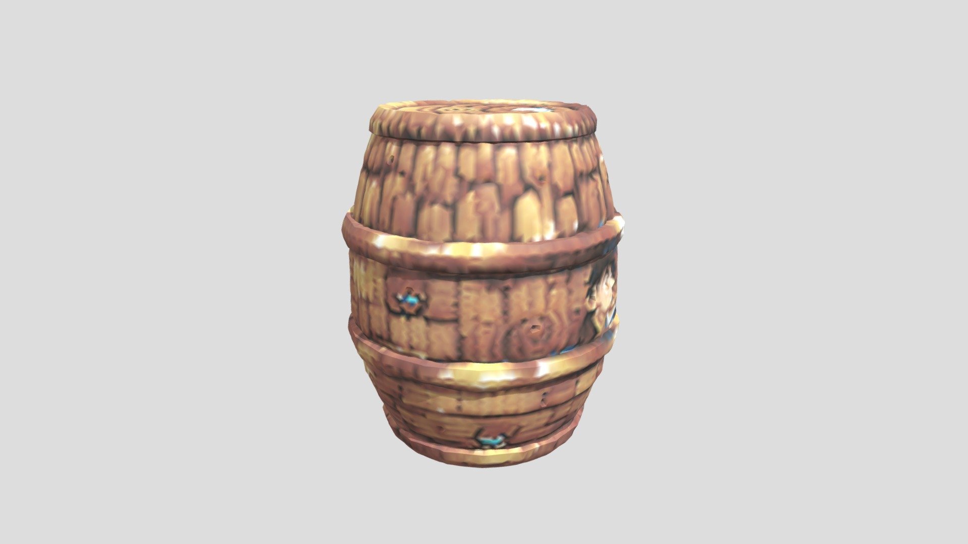Barrel in Pokemon Arcus style - Download Free 3D model by genielabs ...