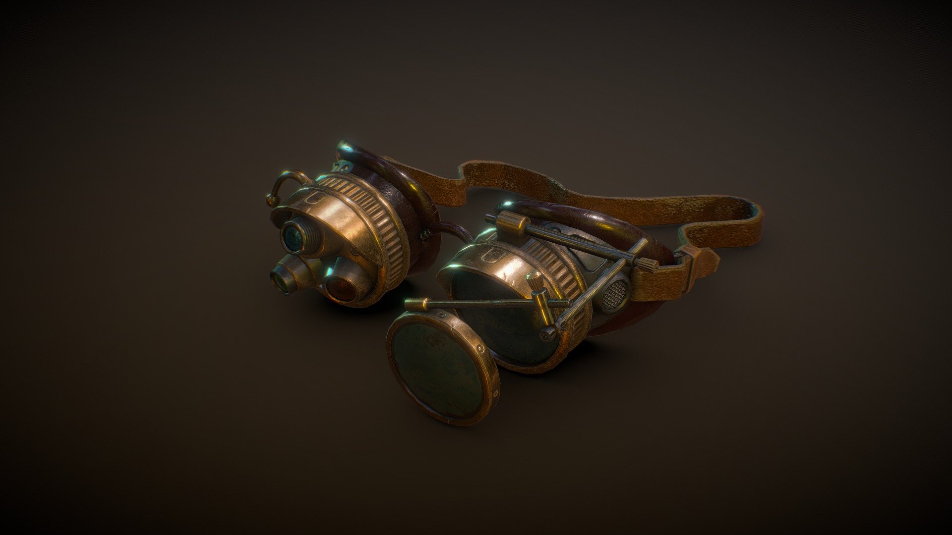 Toymakers Goggles - 3D model by Réplhka (@replhka) [eca6b39] - Sketchfab