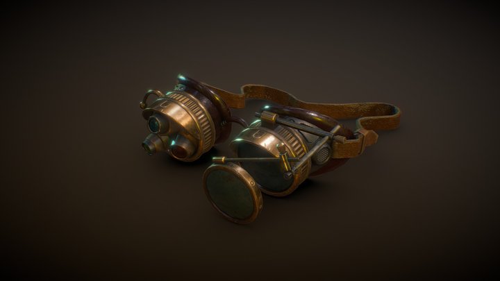Goggles 3D models - Sketchfab